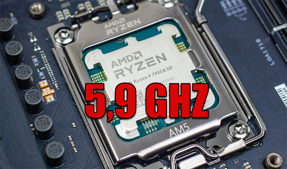 Ryzen 7950X3D con 5,9 GHz OC non migliora le prestazioni di gioco